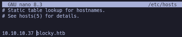 Bloky HTB (English) | JuanBelin